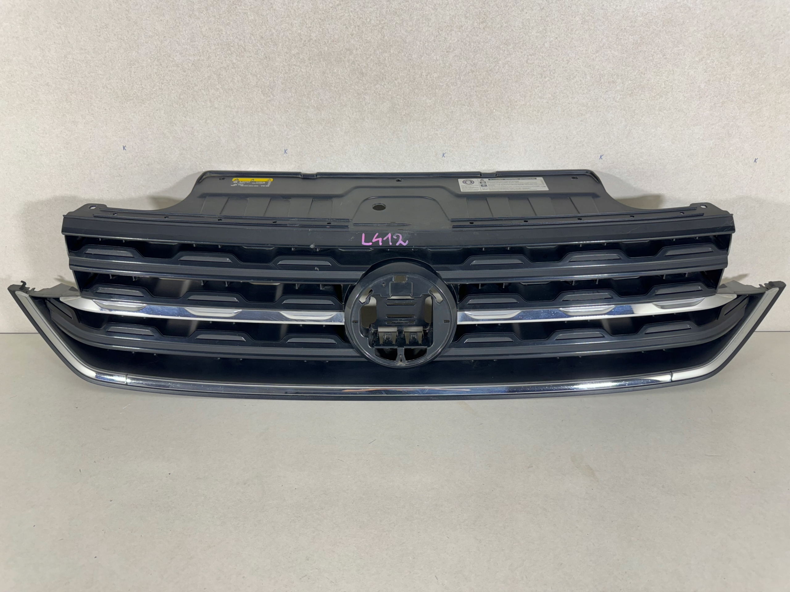 VW T-CROSS TCROSS 2GM ATRAPA GRILL R-LINE PRZÓD CHROM ORYGINAŁ za 150 ...