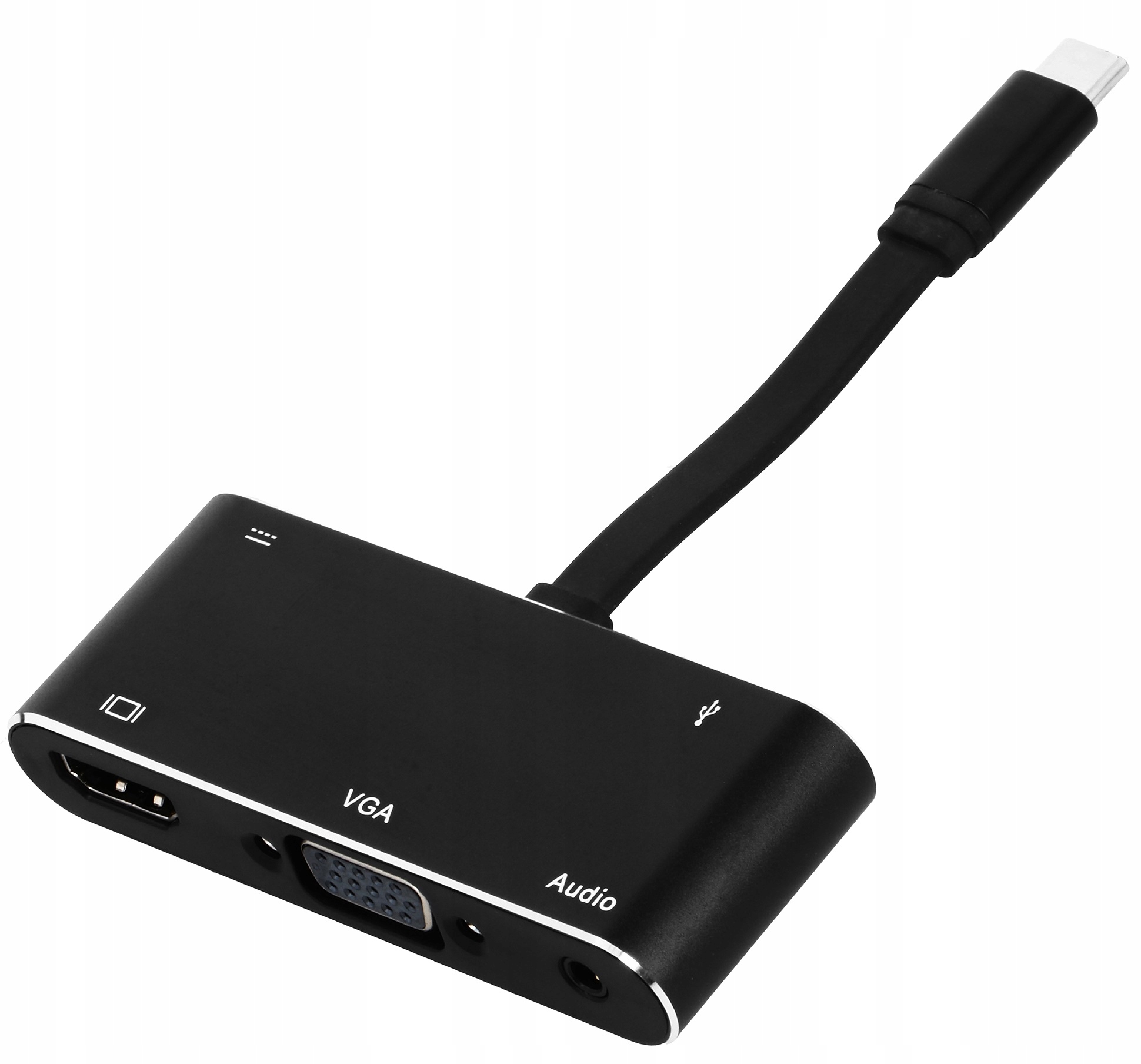 ADAPTÉR USB C HDMI VGA USB 3.0+PD HUB 5v1 pre MacBook za 13.99EUR - Allegro