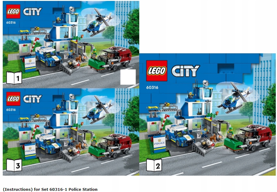LEGO návod City 60316 za 62 Kč - Allegro