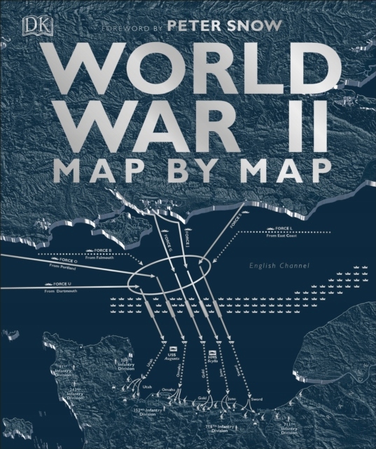 World War II Map by Map DK (13135907978) | Książka Allegro