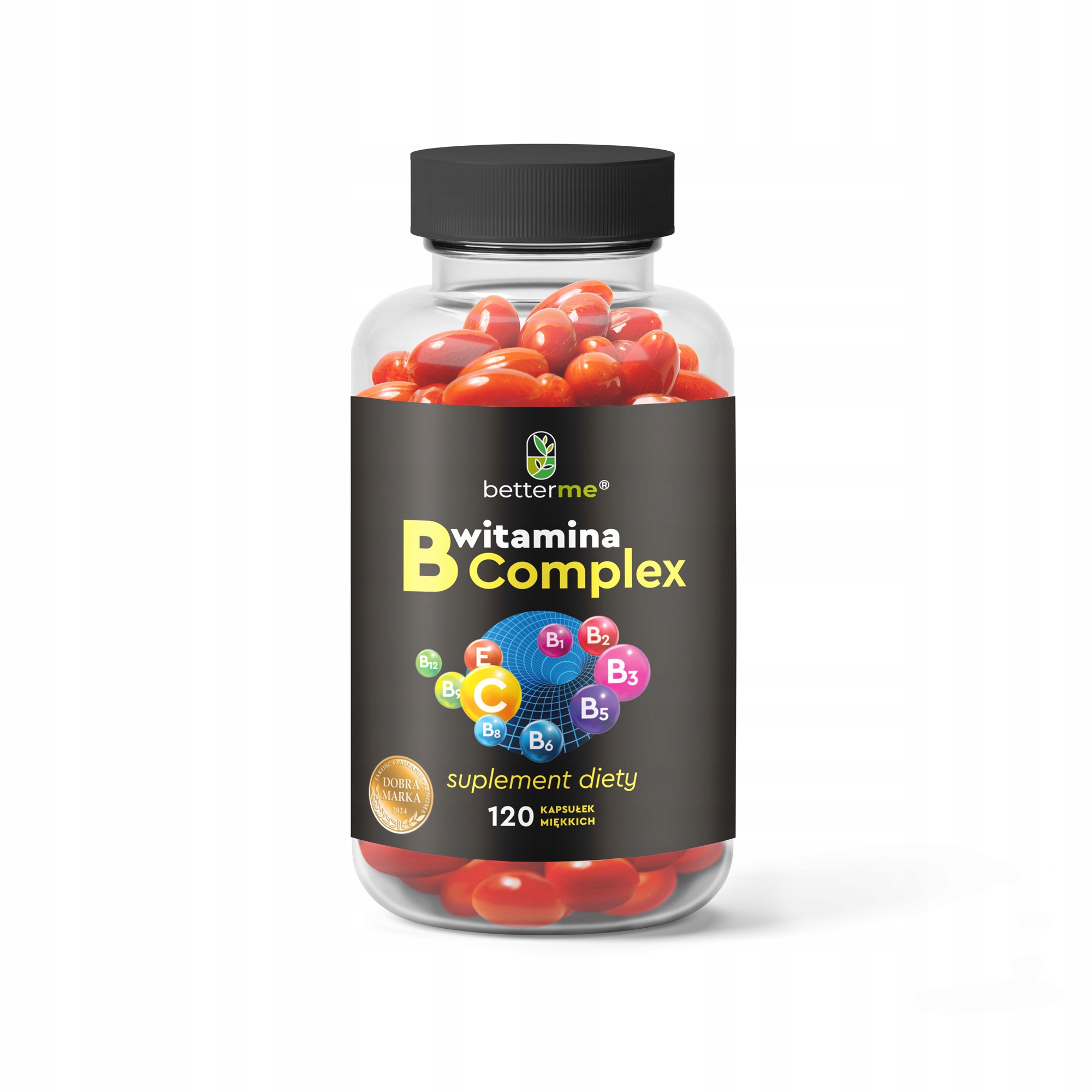 B Complex étrend-kiegészítő - B-vitaminok - 120 db kapszula Betterme za ...