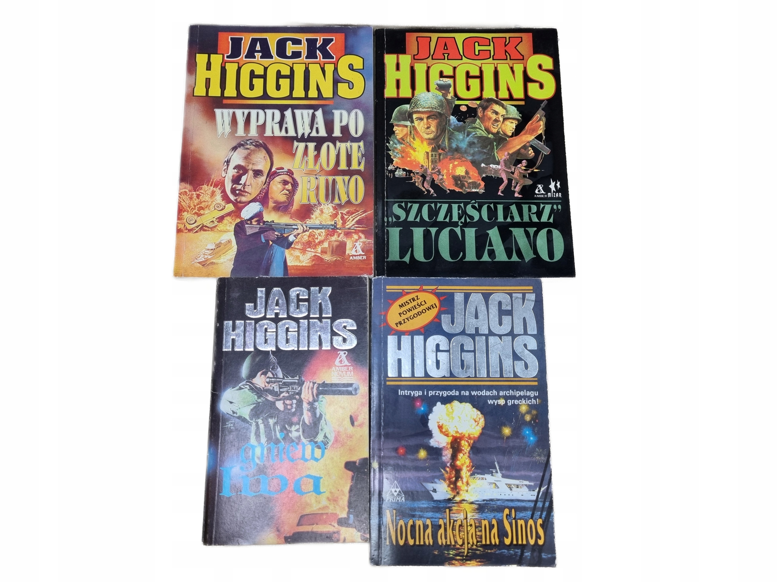 Gniew lwa Jack Higgins (18132771664) | Książka Allegro