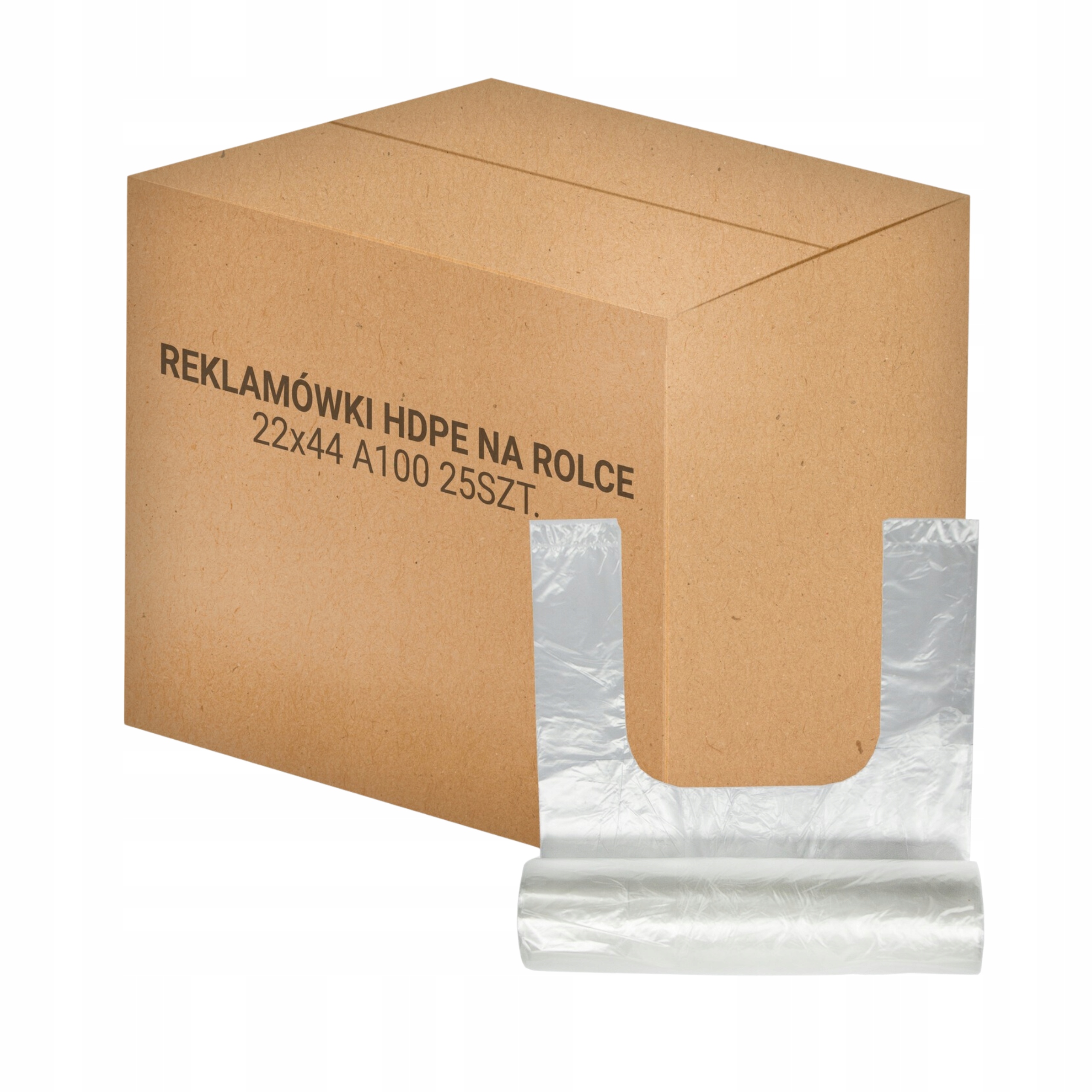 IGELITOVÉ TAŠKY na roli Igelitové Tašky ZRYWKI HDPE MOCNE Karton 25ks ...