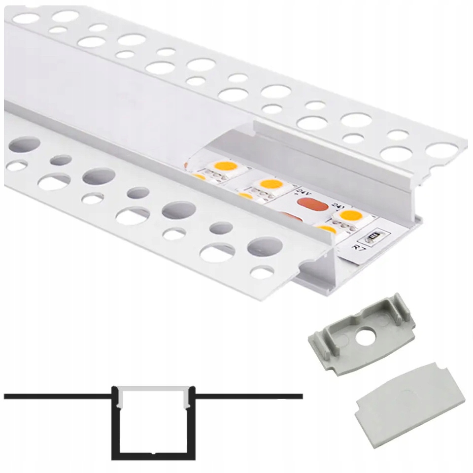 Profil Aluminiowy Led do Gk - Niska cena na Allegro.pl