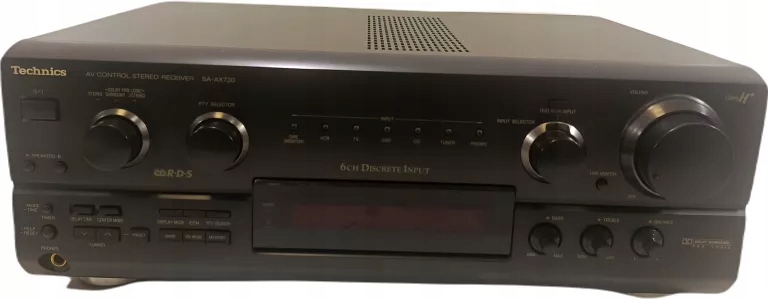 Amplituner Technics SA-AX730 5.1 szary - porównaj ceny - Allegro.pl