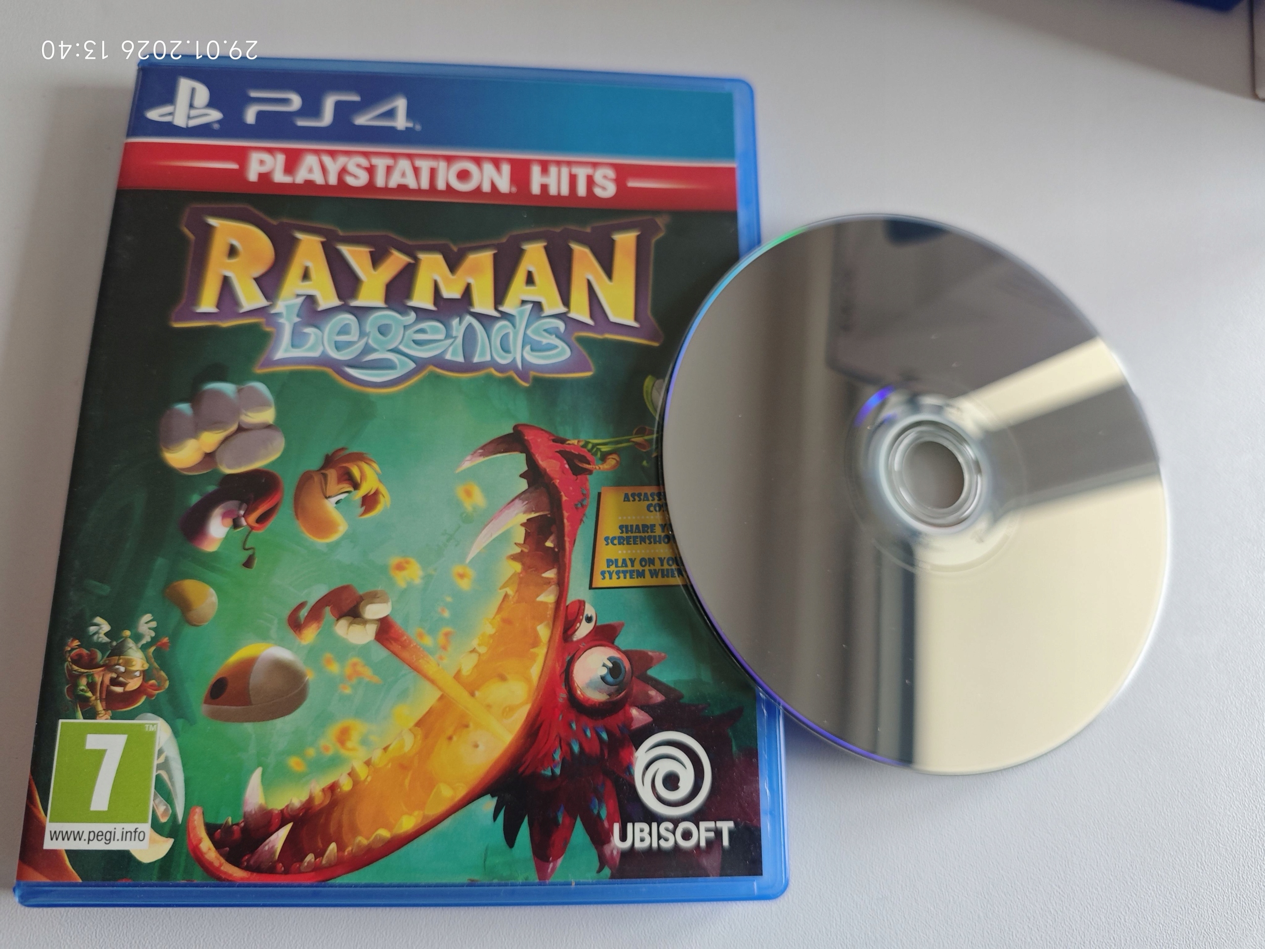 Rayman Legends - Sony PlayStation 4 (PS4) pudełkowa - Stan: Używany 30 ...