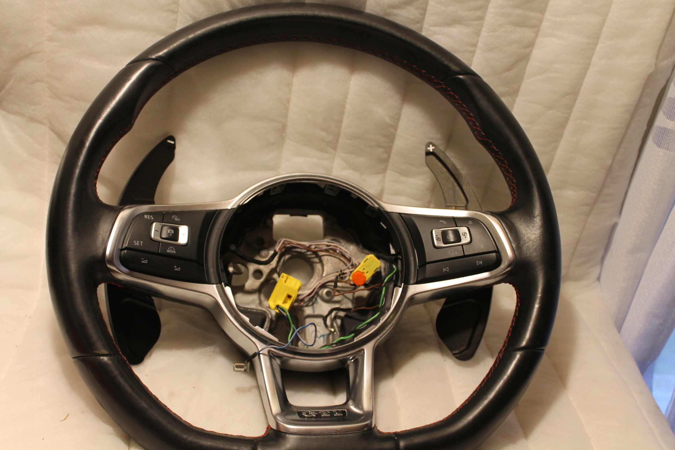 KIEROWNICA SKORZANA PASSAT B8 VW GOLF VII R GTI R63 za 1100.00PLN z ...