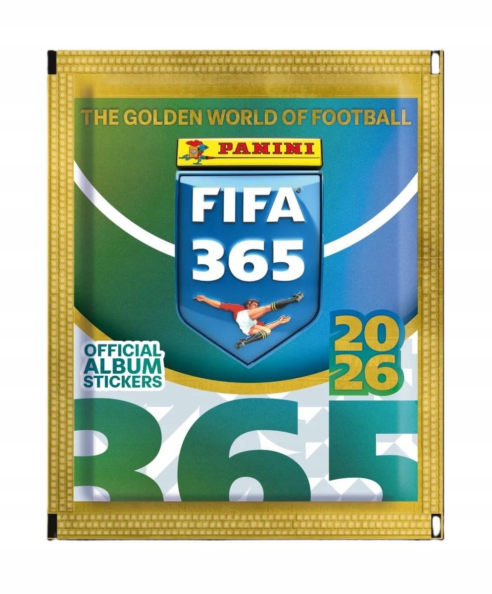 FIFA 365 2026 Saszetka x6 Naklejki - Stan: Nowy 3.49PLN - Sklepy ...