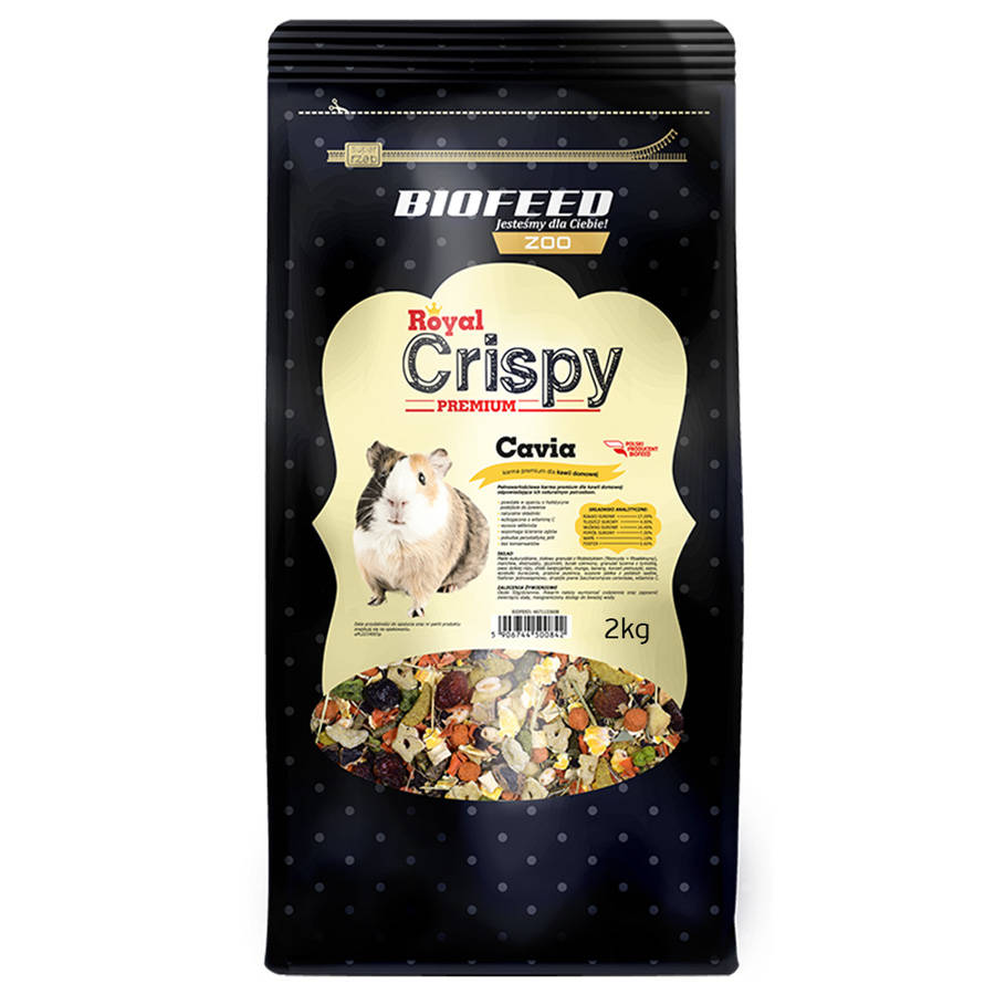 BIOFEED Royal Crispy Premium Cavia 2kg 14558122285 - Allegro.pl