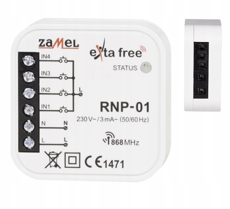 Nadajnik radiowy Zamel 230 V IP20 (5903669041740) • Cena, Opinie ...