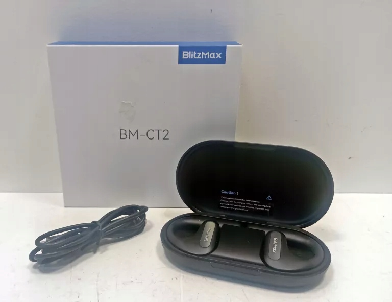 SŁUCHAWKI BEZPRZEWODOWE ZAUSZNE BLITZMAX BM-CT2 • Cena, Opinie - Allegro