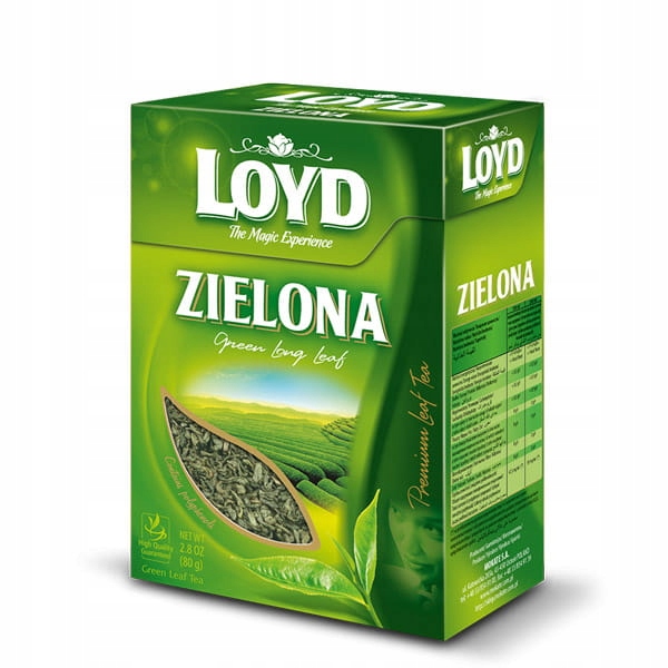 Herbata zielona liściasta Loyd 80 g (5900396000736) • Cena, Opinie ...