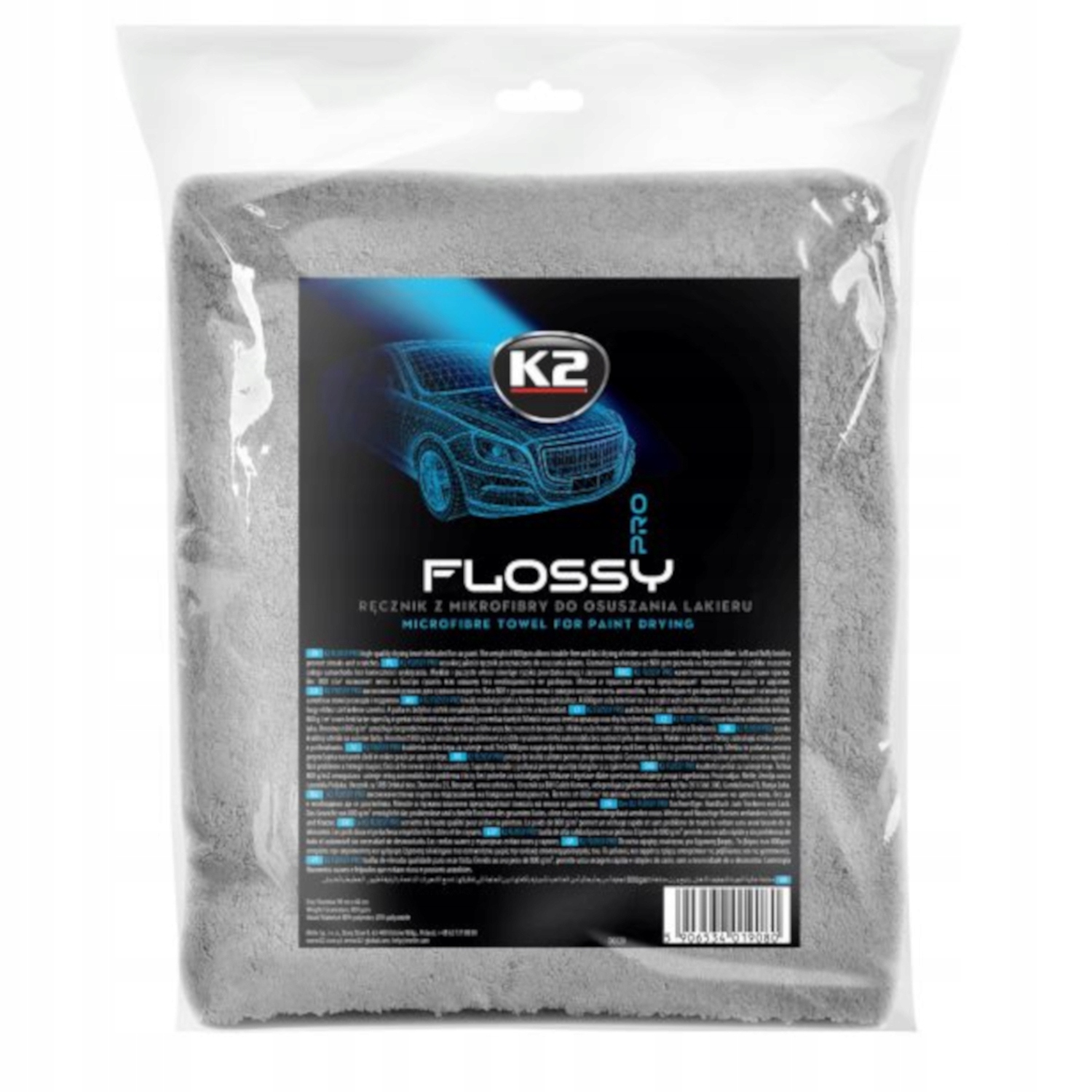 K2 FLOSSY PRO RUČNÍK NA OSUŠENÍ AUTA 60X90 za 223.00CZK - Allegro