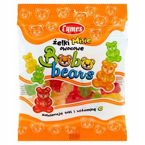 Cymes Bobo Bears Żelki misie owocowe 80 g (05907478402280) • Cena ...