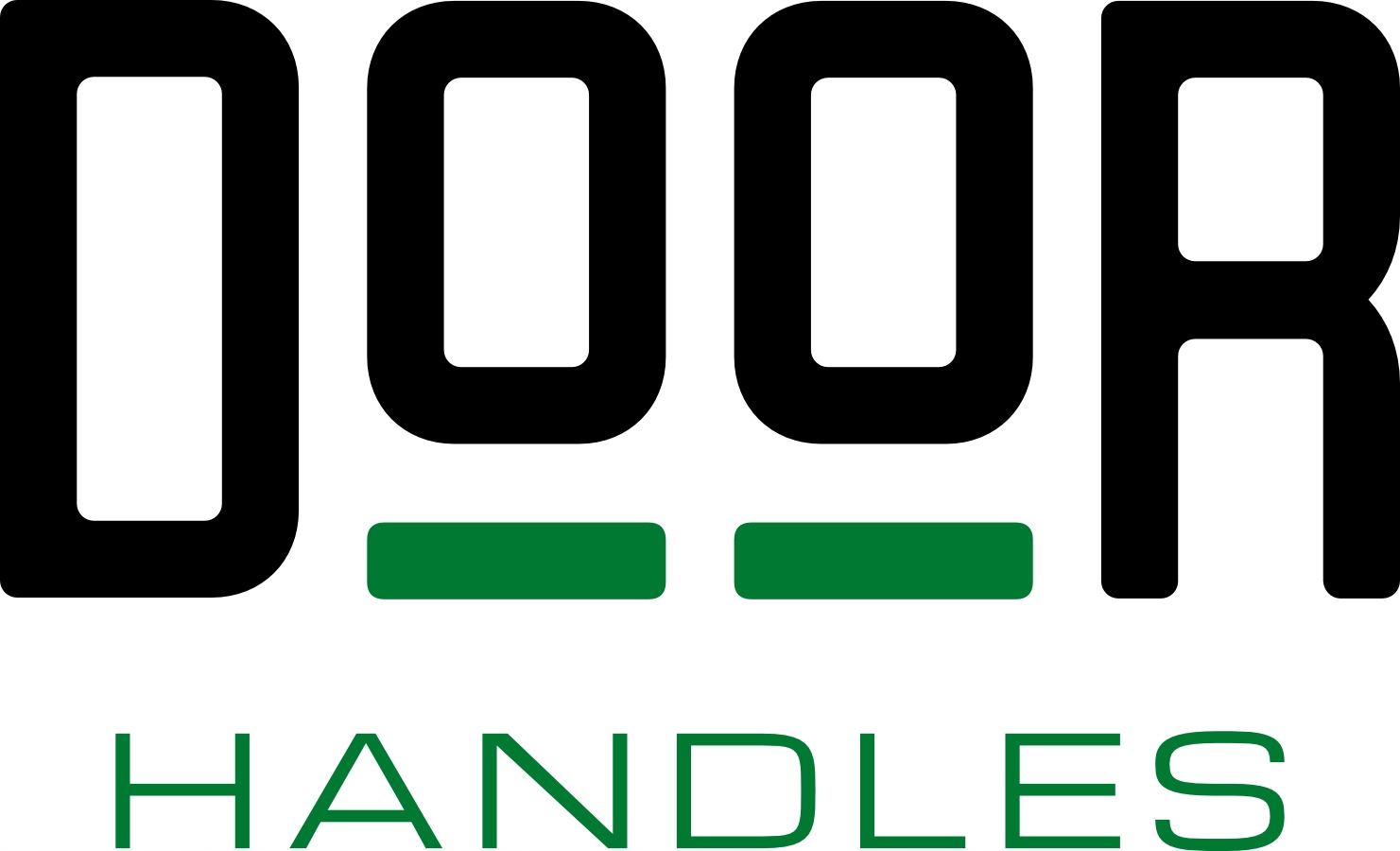 Kľučky na dvere - Apollo Fit Ruck Black Square Infinity Line