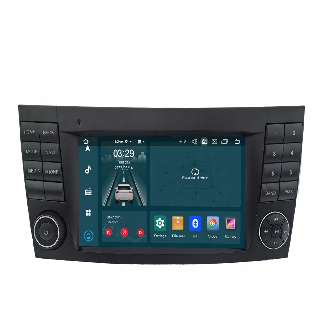 Radio FM RDS DAB+ DSP DVD GPS WiFi 4G MP3 MP4 Android Mercedes G E W211 ...