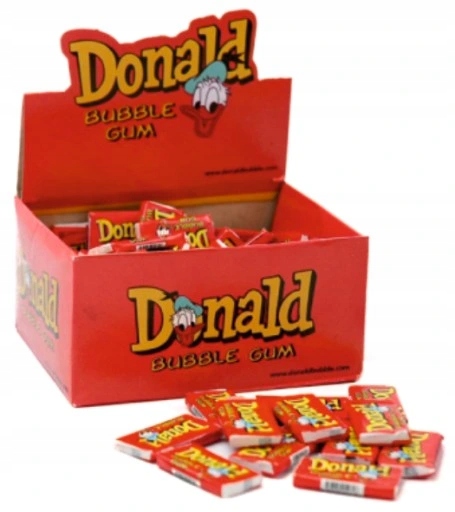 Guma balonowa Donald Bubble Gum 100 szt (8683229251709) • Cena, Opinie ...