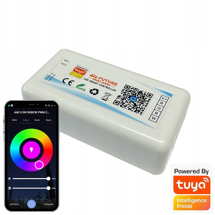 Sterownik LED do RGBW WiFi TUYA Android iOS ECL (5904858925056) • Cena ...
