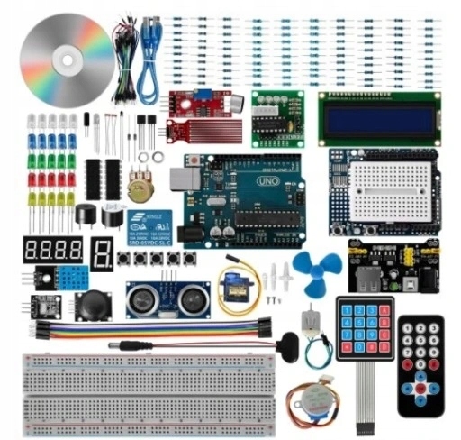ZESTAW STARTOWY ARDUINO EDUKACYJNY UNO R3 KIT - Sklep, Opinie, Cena w ... ZESTAW STARTOWY ARDUINO EDUKACYJNY UNO R3 KIT - Sklep, Opinie, Cena w ...
