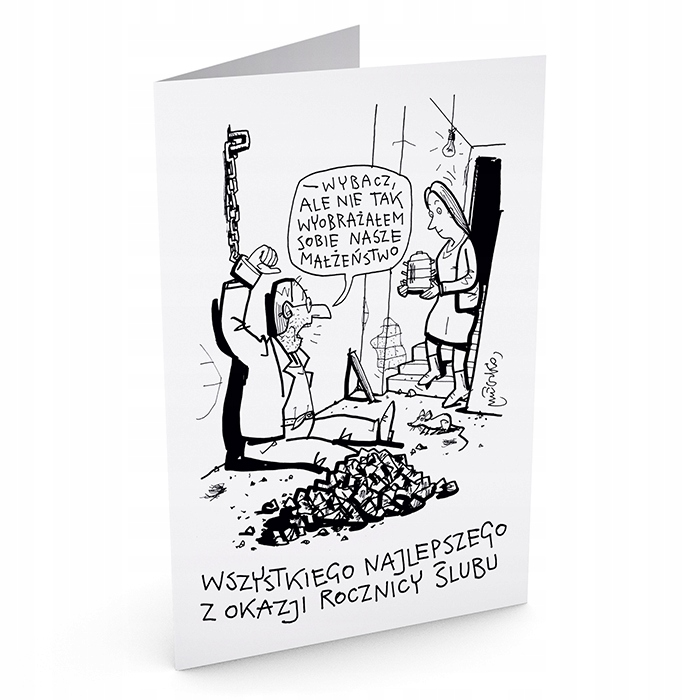 KARTKA ROCZNICA ŚLUBU MAŁŻEŃSTWO ANDRZEJ MLECZKO (5017690000857) • Cena ...