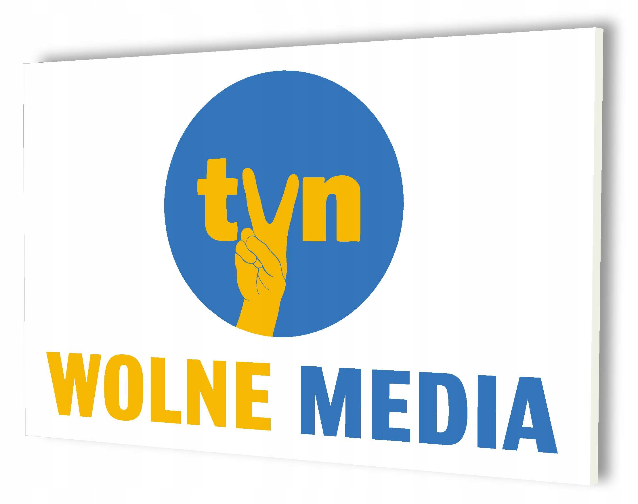 Tabliczka WOLNE MEDIA LEX TVN PROTEST PCV 5 mm • Cena, Opinie • Tablice ...