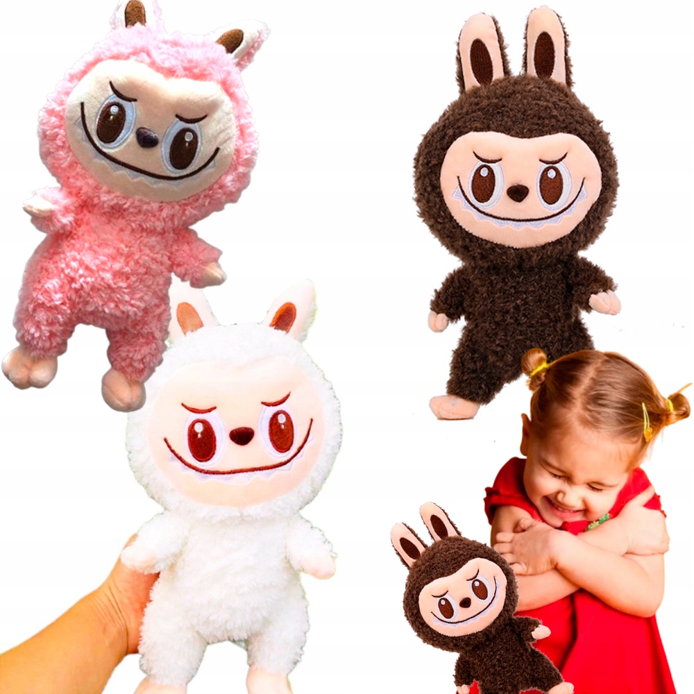 PLUSZOWA MASKOTKA LABUBU THE MONSTERS PLUSZAK ANIME PRZYTULANKA 40 CM ...