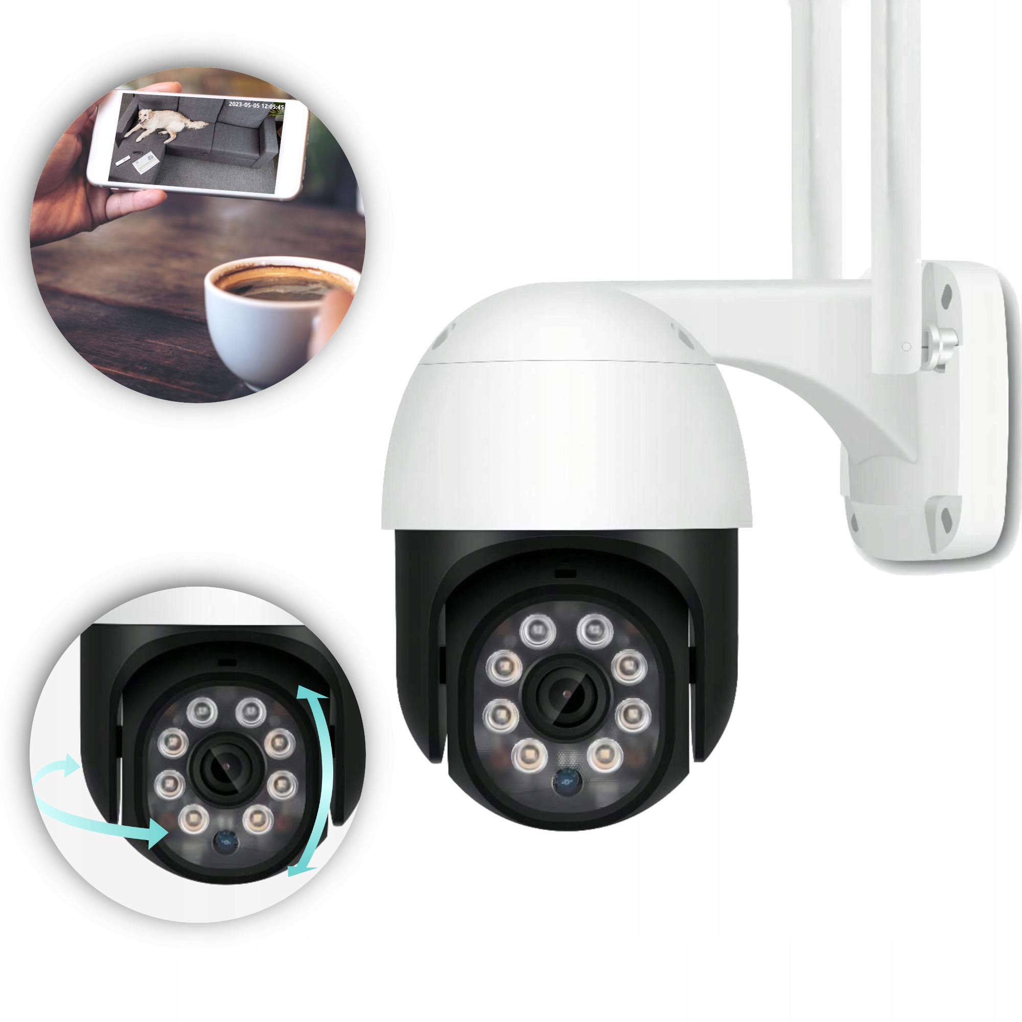 Kamera Ip Ctronics Ctipc 380c - Niska cena na Allegro