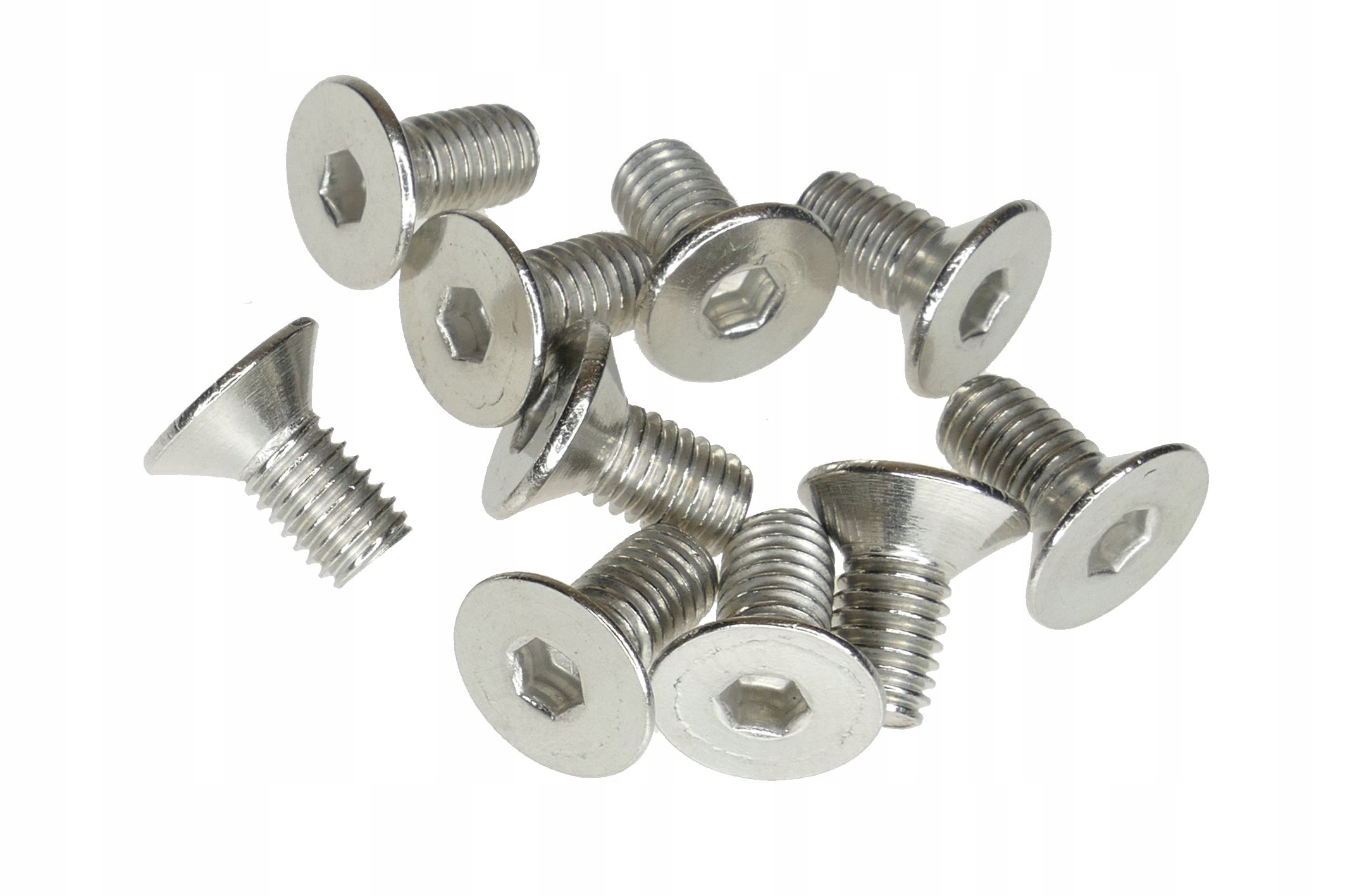 ŚRUBA STOŻKOWA IMBUS M5*4 MM 10 SZTUK - porównaj ceny - Allegro.pl