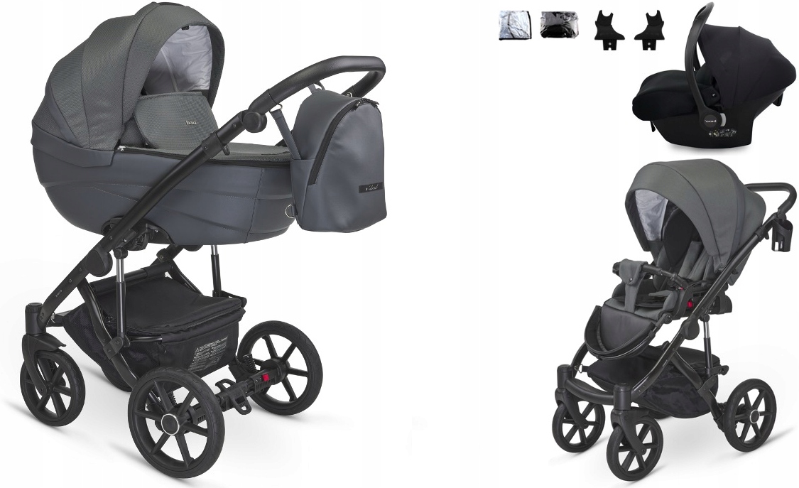BEXA IDEAL 2023 WÓZEK DZIECIĘCY ZESTAW - 3W1 • Cena, Opinie • Wielofunkcyjne 16279717073 • Allegro