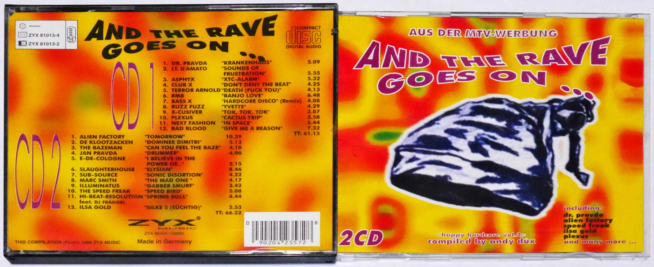 And The Rave Goes On... Andy Düx CD - porównaj ceny - Allegro.pl