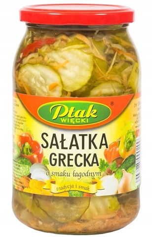 Ptak Sałatka Grecka 880ml (5903285000299) • Cena, Opinie • Warzywa ...