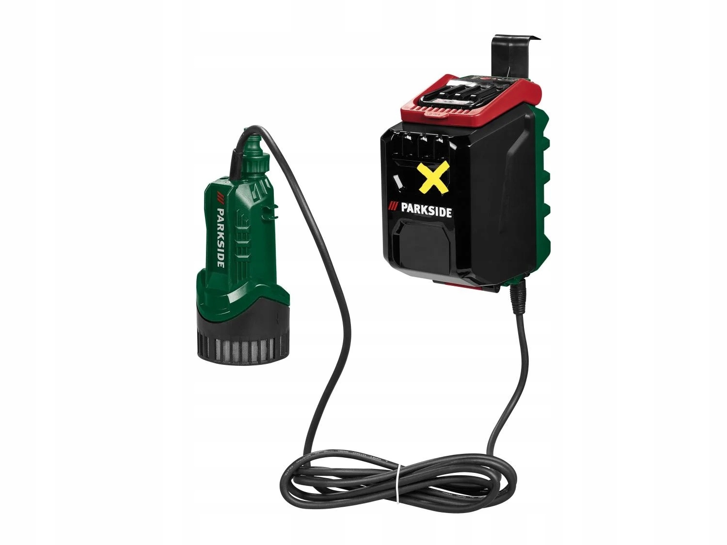 POMPA AKUMULATOROWA PARKSIDE ZATAPIALNA NA DESZCZÓWKĘ 20V PRPA 20-Li B3 ...