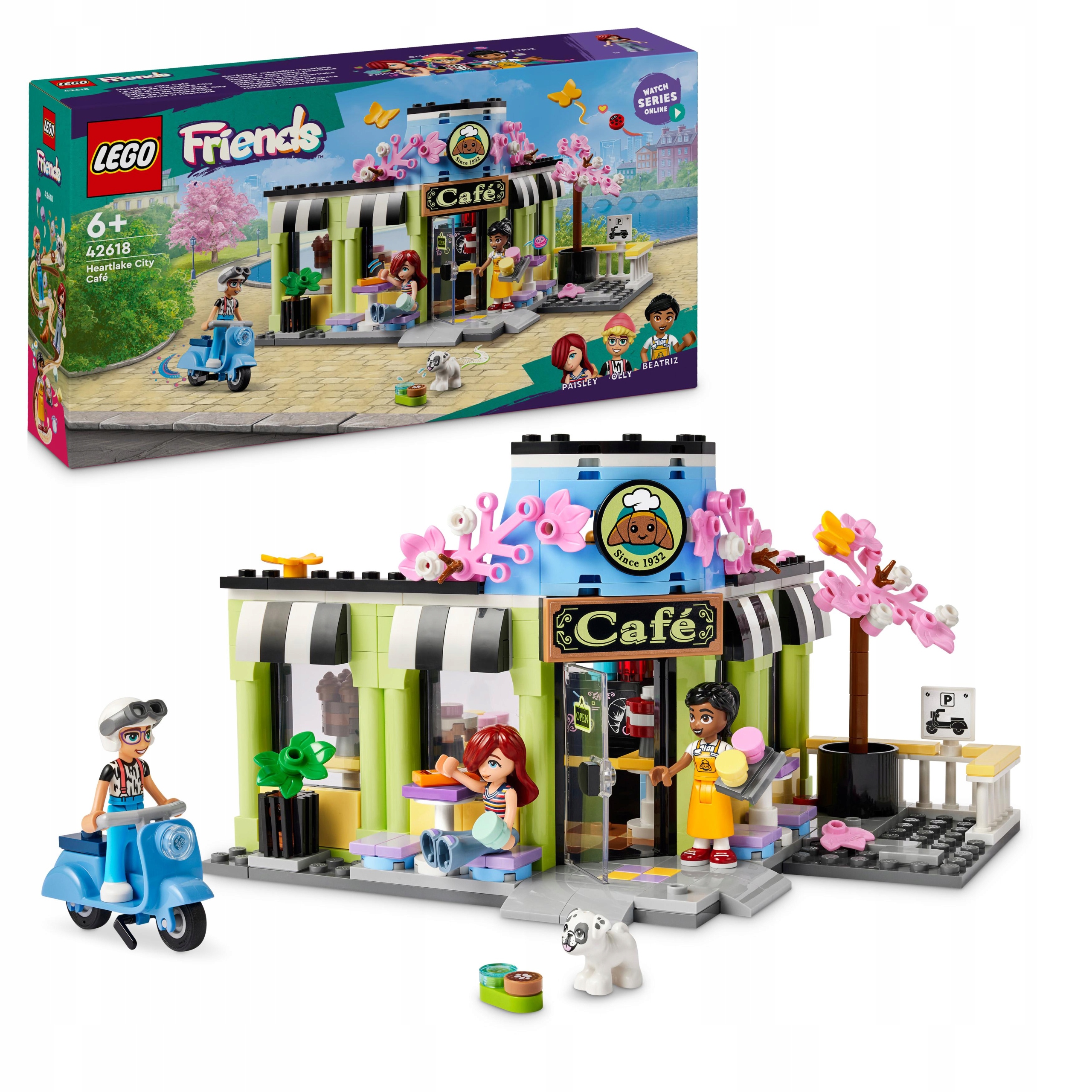 LEGO Friends 42618 - Kawiarnia w Heartlake - OUTLET (5702017589381 ...