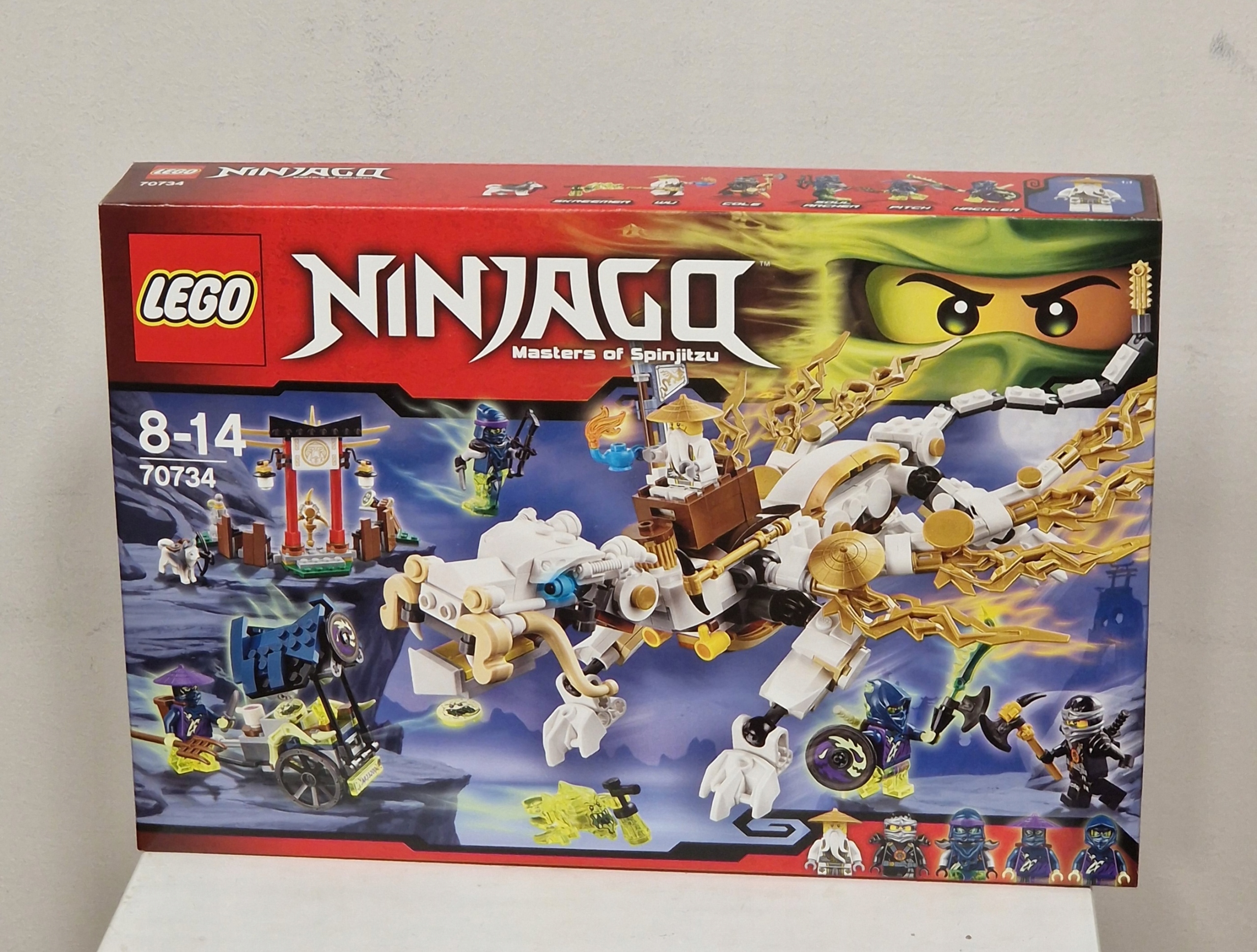 LEGO NINJAGO 70734 SMOK MISTRZA WU (5702015347310) • Cena, Opinie ...