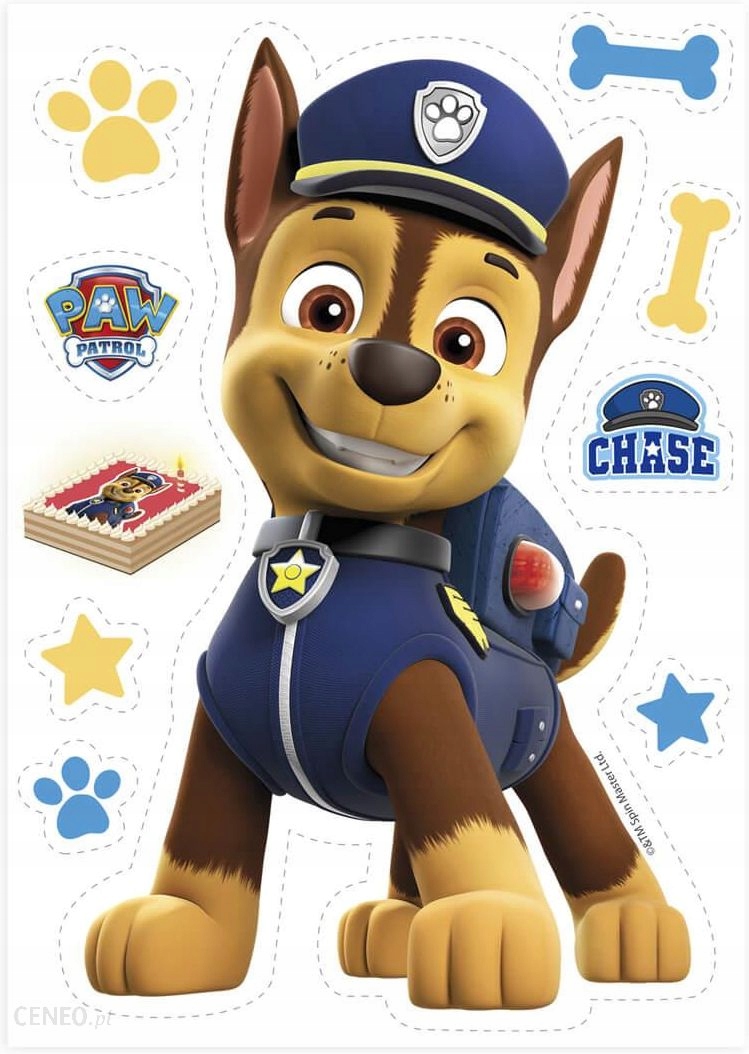 Opłatek Chase Psi Patrol 15 x 21 cm 13420616257 - Allegro.pl