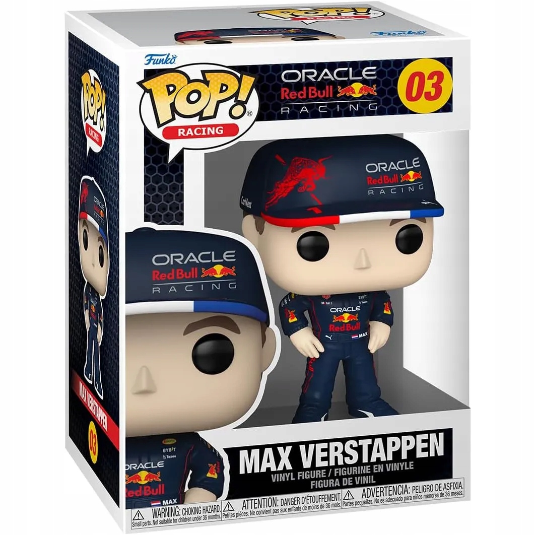Figurka Funko Pop! F1 Max Verstappen 15173766915 - Sklepy, Opinie, Ceny ...