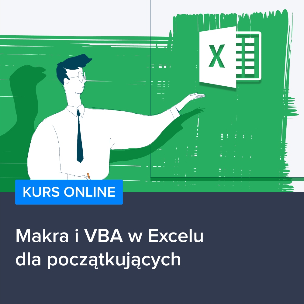 Kurs Makra i VBA w Excelu dla początkujących • Cena, Opinie • Wydajność biura 11925013016 • Allegro