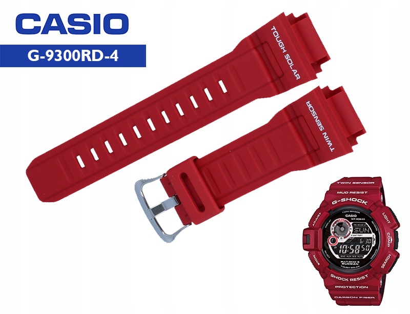 PASEK CASIO G-9300 G-9300RD-4 G-SHOCK ORYGINAŁ (4571499694941) • Cena ...