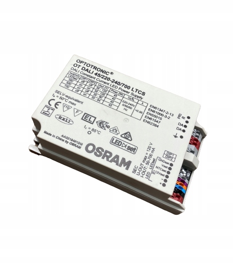 Zasilacz LED OSRAM OT DALI 45/220-240/700 LTCS • Cena, Opinie • Akcesoria 11094811957 • Allegro