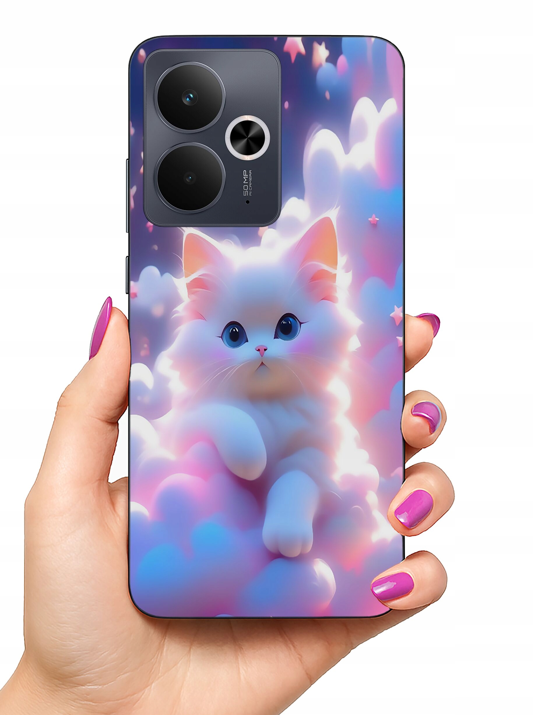 OBAL / PÚZDRO PRE REALME 14 / 14 5G / 14T / 14T 5G - MAČKY MAČIATKA ...