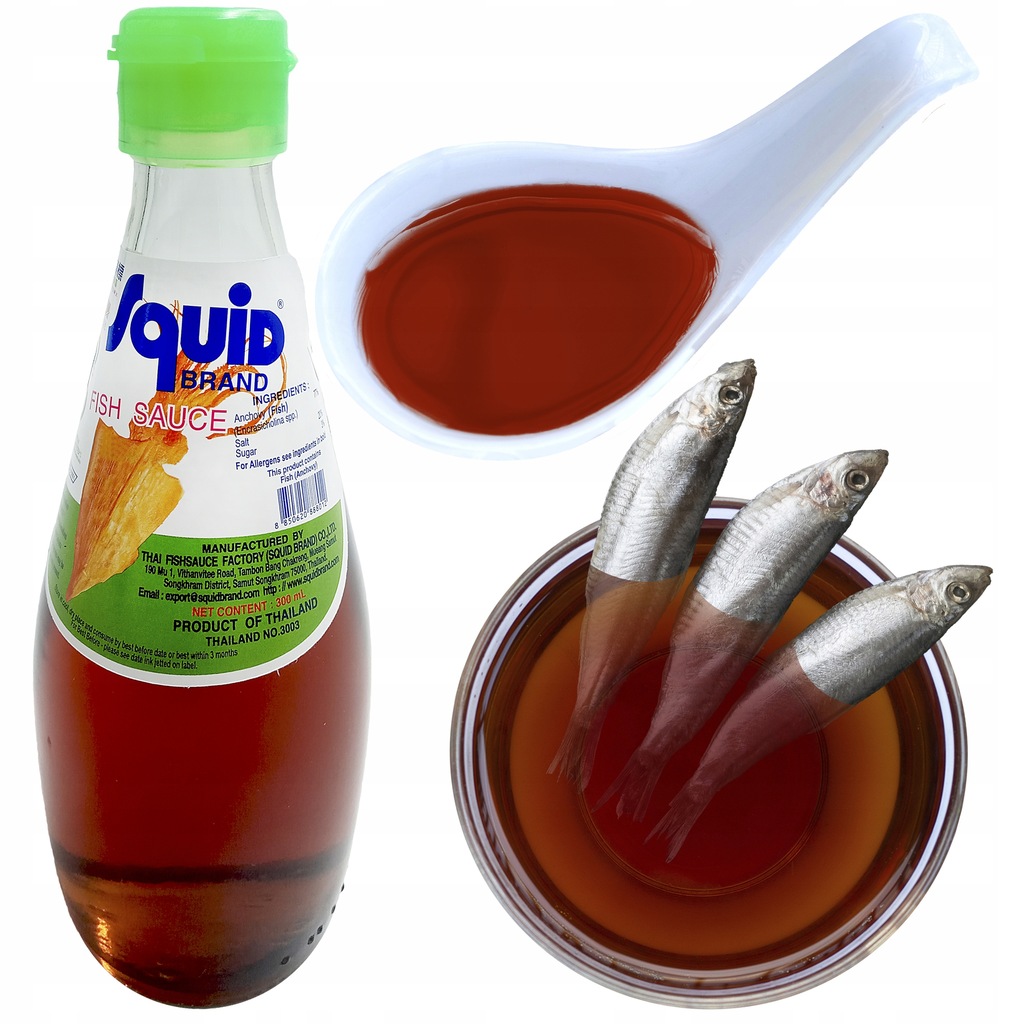 Sos rybny Squid 300ml (8850620888012) • Cena, Opinie • Kuchnie świata ...