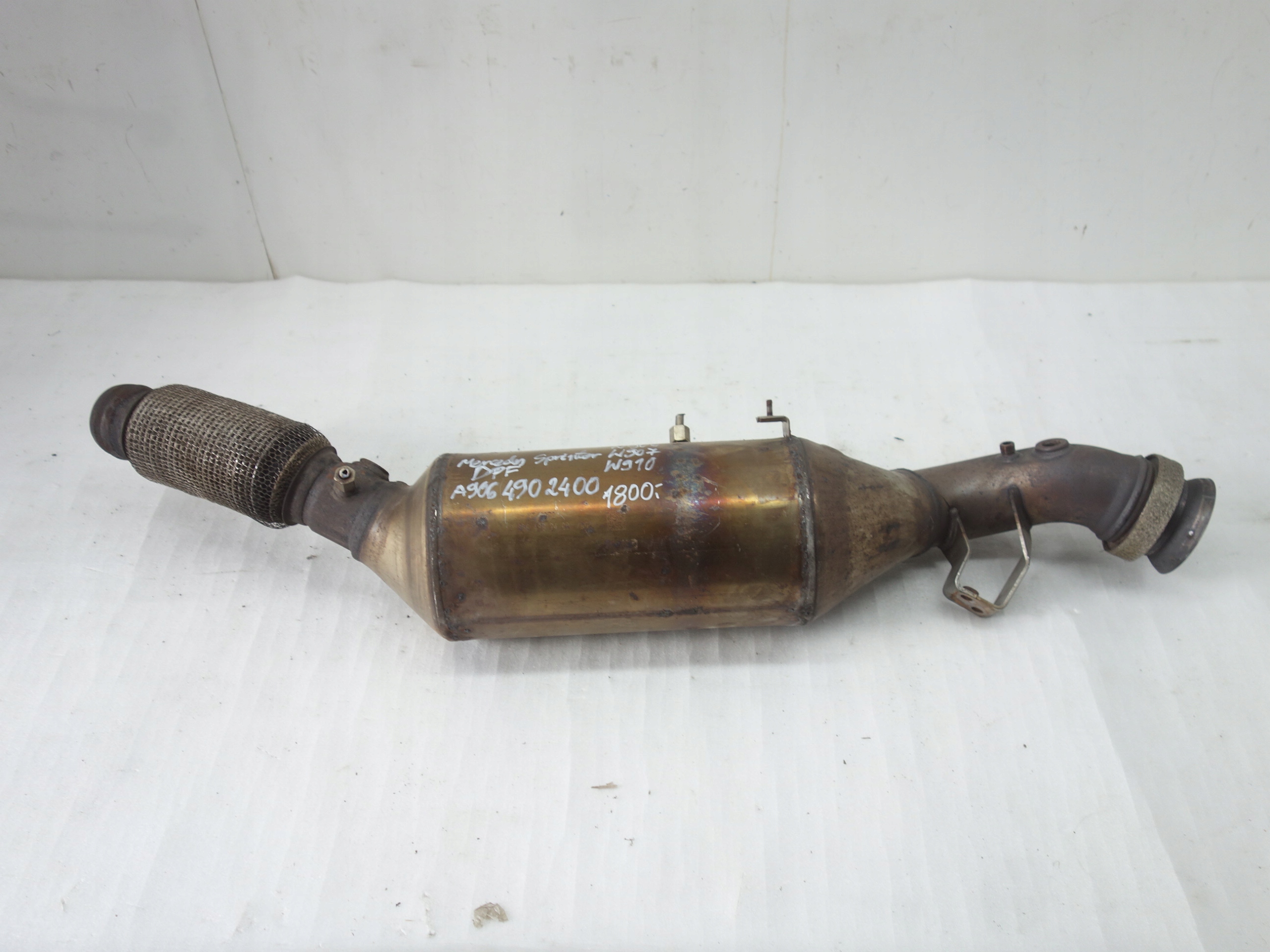FILTR CZĄSTEK STAŁYCH DPF MERCEDES SPRINTER W906 W907 W910 A9064902400 ...