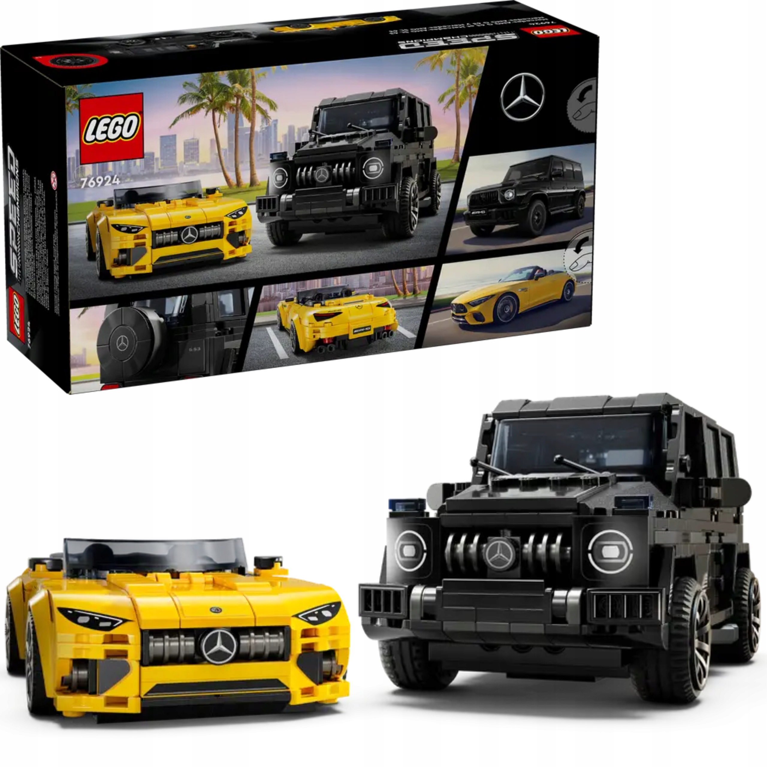 LEGO 76924 SPEED CHAMPIONS MERCEDES-AMG G 63 I MERCEDES-AMG SL 63 ...
