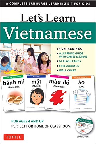 Let's Learn Vietnamese Kit: A Complete Language Learning Kit for Kids (64 Flash Cards, Free ...