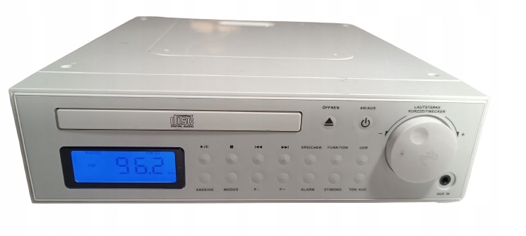 Zegar stołowy Tevion srebrny 20cm • Cena, Opinie • Zegary 15910615070 ...