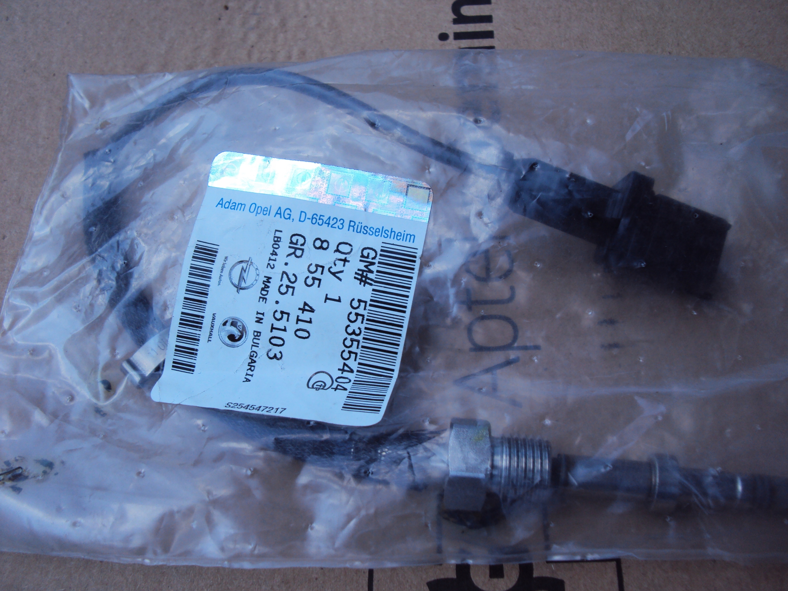 Opel OE 55355404 czujnik spalin - porównaj ceny - Allegro.pl