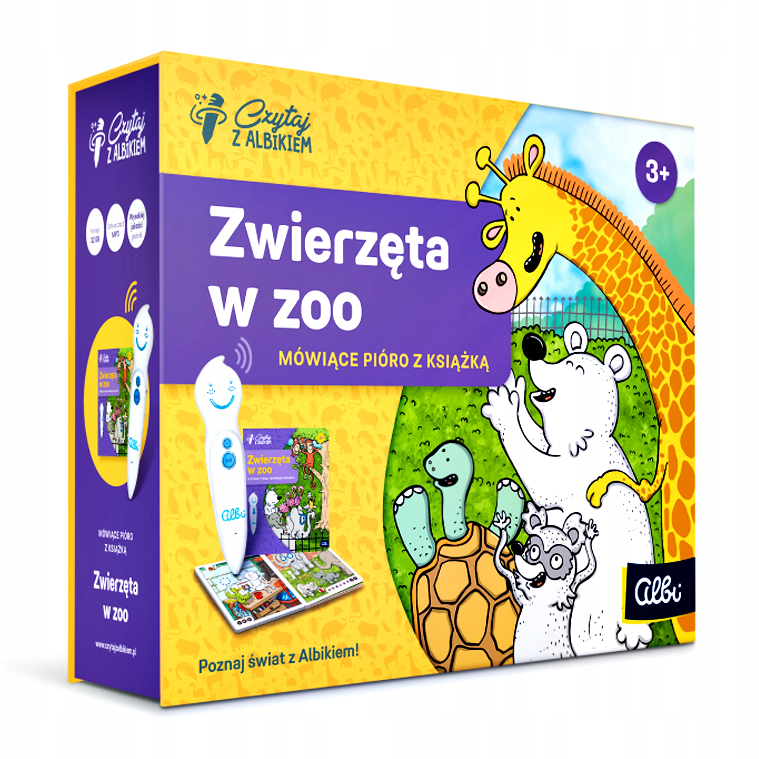 ZESTAW ALBIK: książka Zwierzęta w zoo + PIÓRO (14640300907) | Książka ... ZESTAW ALBIK: książka Zwierzęta w zoo + PIÓRO (14640300907) | Książka ...