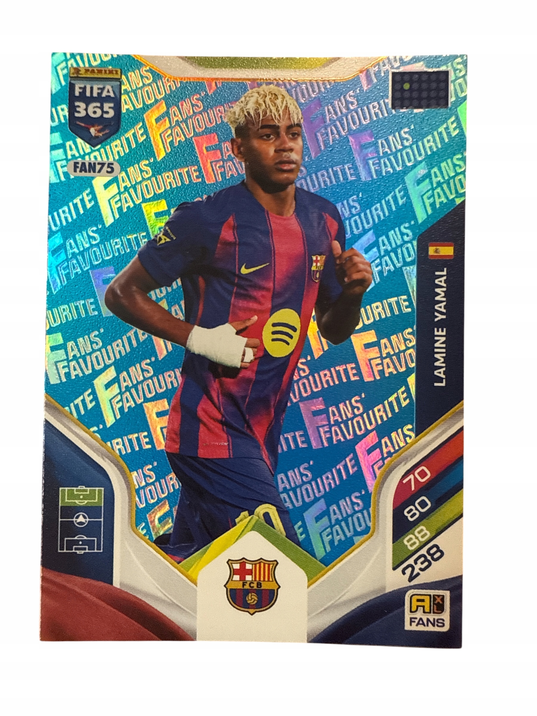 FIFA 365 2026 ADRENALYN XL PANINI Fans FAN75 Yamal kék za 2200.00HUF ...
