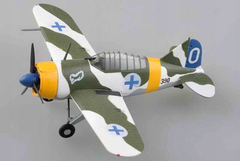 BREWSTER F2A BUFFALO FINNISH AIR FORCE 1940 - EASY MODEL 1/72 • Cena ...