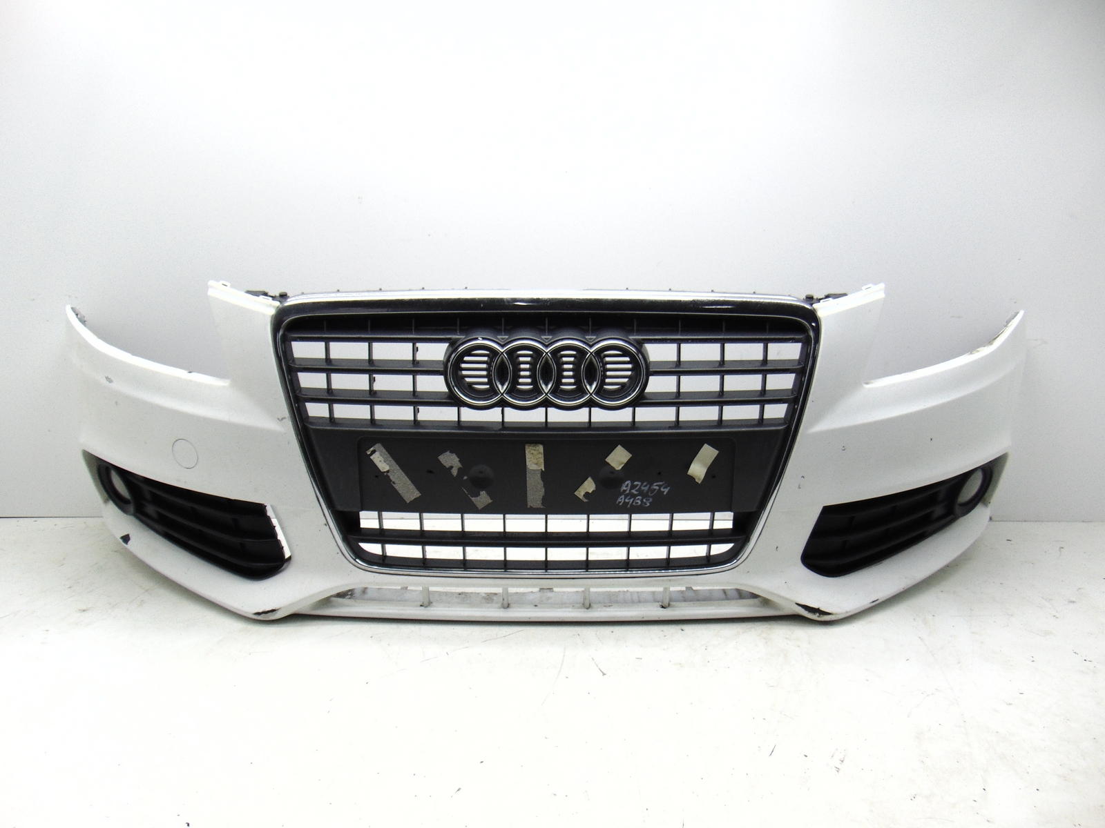 ZDERZAK PRZÓD PRZEDNI AUDI A4 B8 08-12 LY9C ZDERZAK PRZÓD PRZEDNI AUDI ...